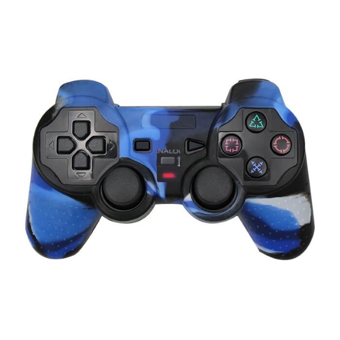 Capa Case De Silicone Controle Playstation PS2 Capinha Protetora Camo ...