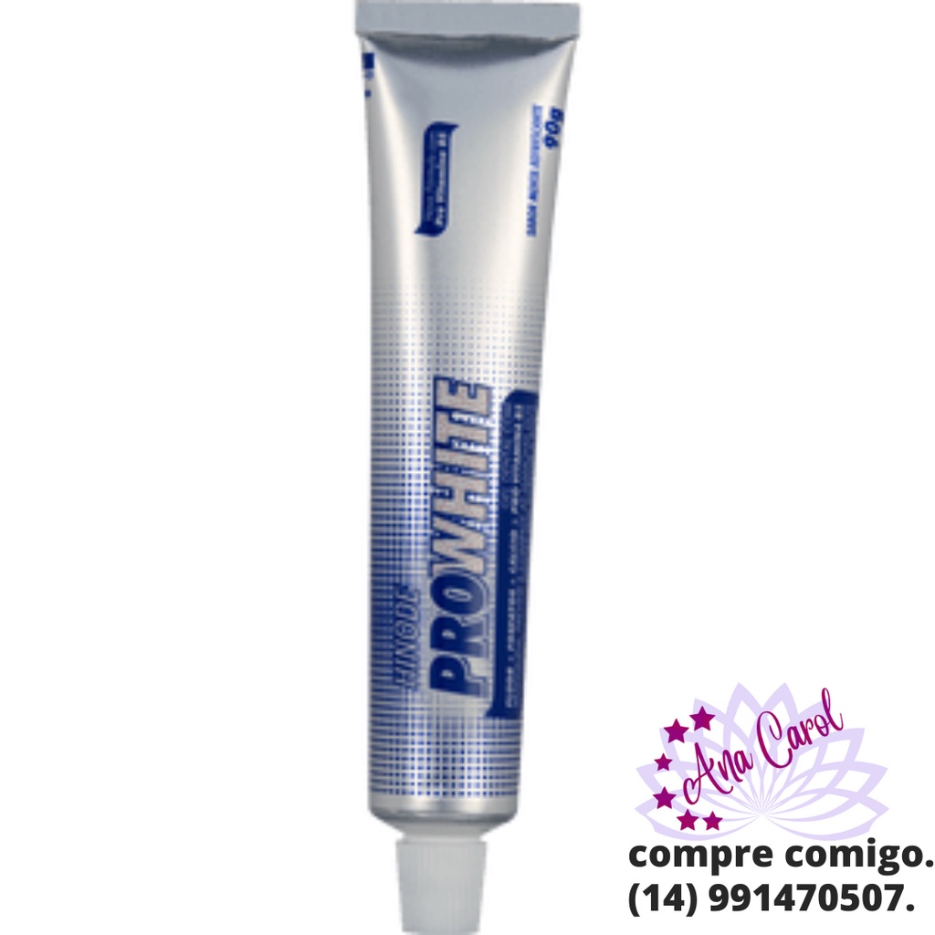 Gel Dental Clareador Pro White 90g | Shopee Brasil