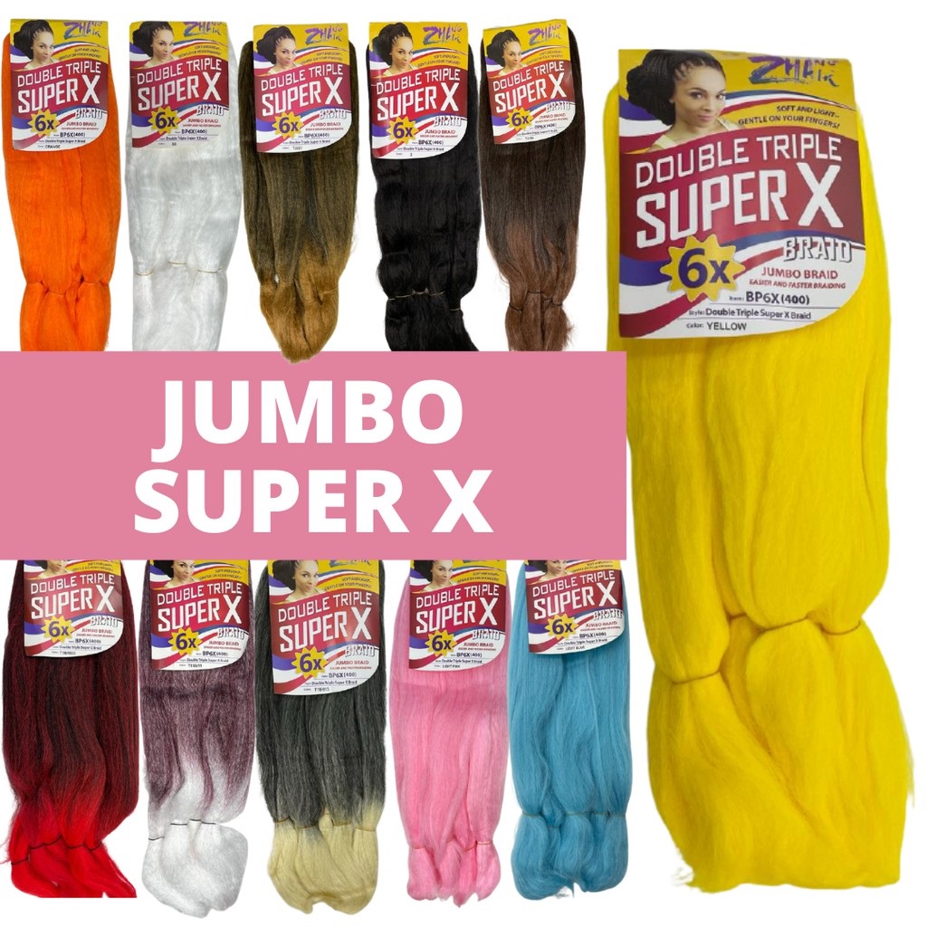Cabelo Jumbo Super X (400g) | Shopee Brasil