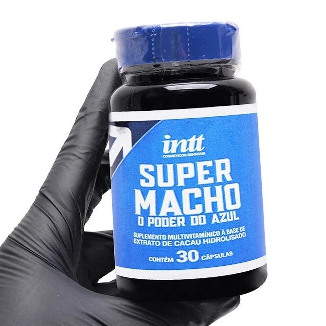 Super Macho Cápsula Suplemento vitamínico masculino - Intt - Escorrega ...