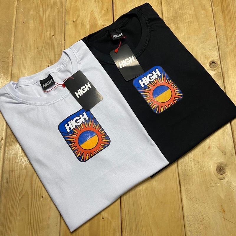 CAMISETA H!GH SOL | Shopee Brasil