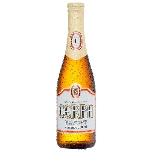 Cerveja Cerpa Export Garrafa 350ml | Shopee Brasil