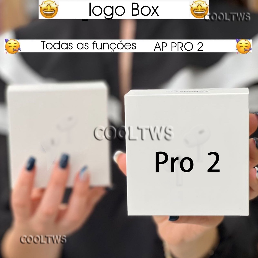 Inpods 2 Pro Fone De Ouvido Bluetooth Carregador Sem Fio Ajustar o ...