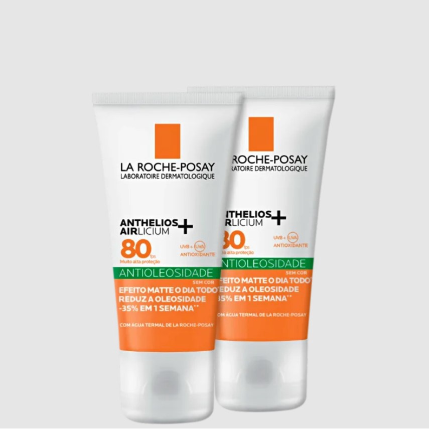Protetor Solar La Roche Posay Anthelios Airlicium FPS80 Sem Cor 40g ...