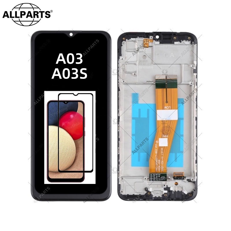 Tela Frontal Display do Samsung Galaxy A03 A03s A307 LCD Touch Completo ...