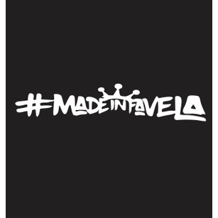 adesivo made in favela personalizado 60 cm para carro | Shopee Brasil