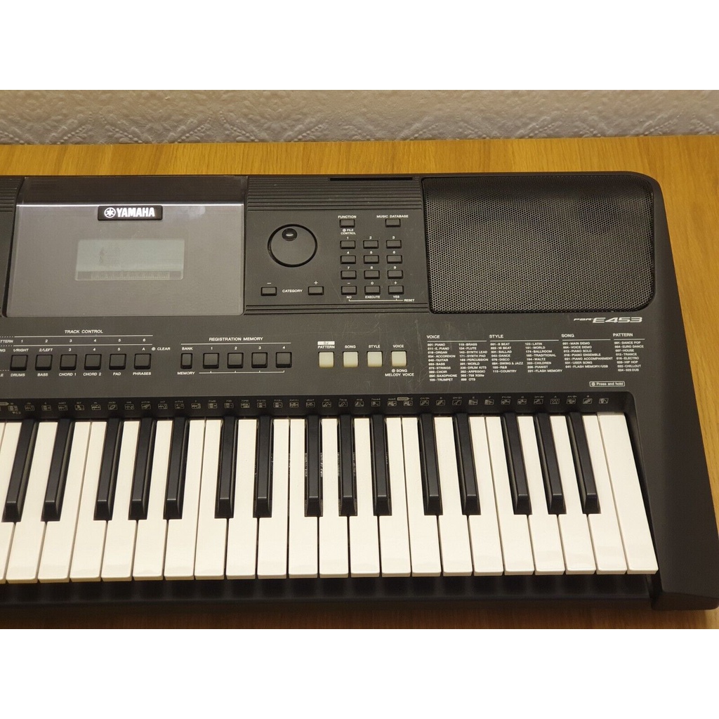 Original Sales Yamaha PSR-E453 Portable Digital Keyboard | Shopee Brasil