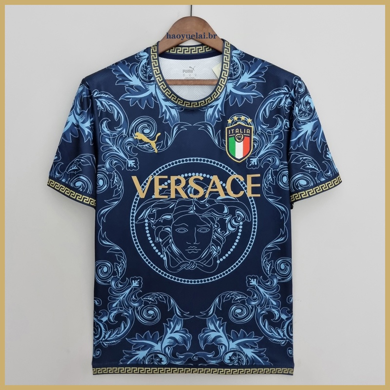 Camisa De Time Azul Marinha 2022 Edição Limitada Futebol YDL ...