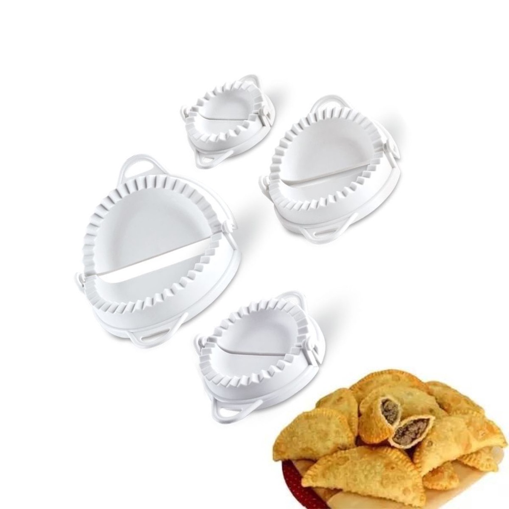 4 Forma De Pastel Fogazza Risole Modelador Fechador De Salgados ...