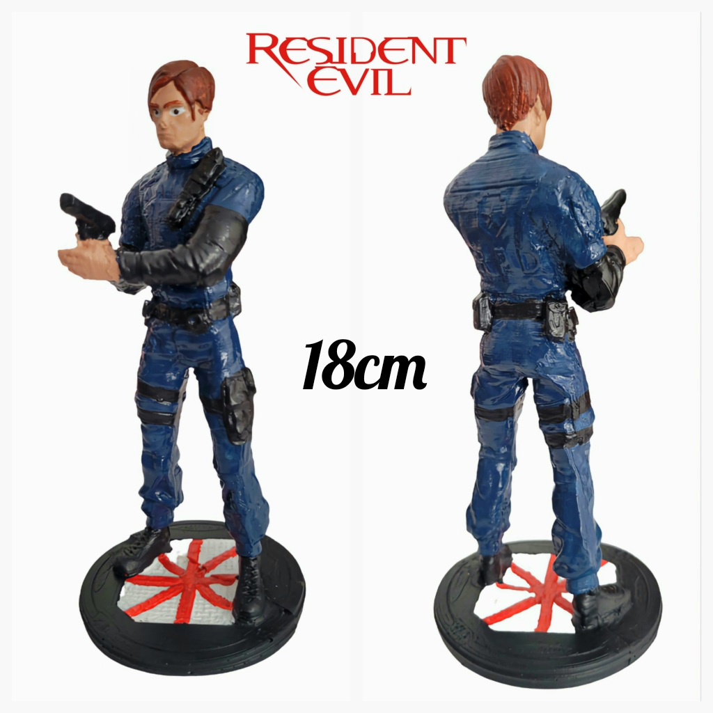 Boneco Resident Evil Leon Action Figure Colecionavel | Shopee Brasil