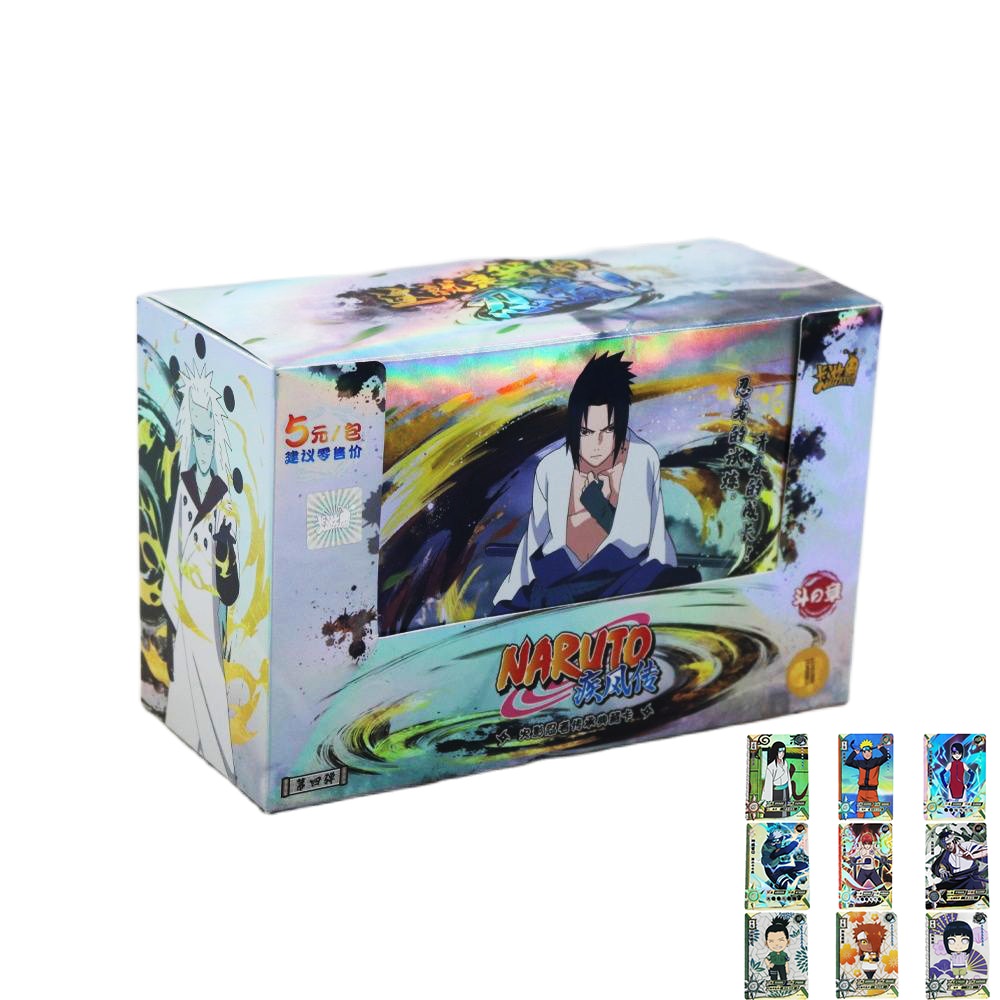 KAYOU Animação Naruto Card Game Collection Box Capítulo De Luta A ...
