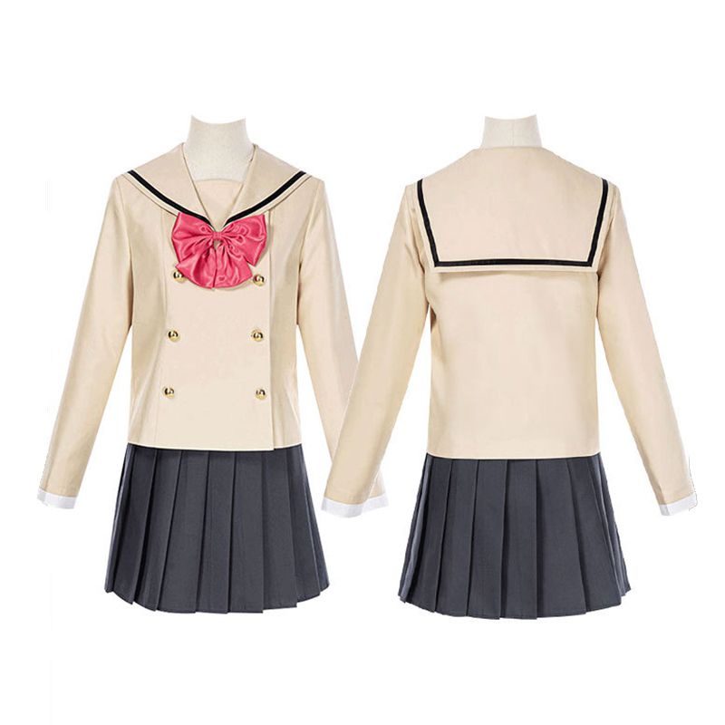 Japan Bocchi The Rock Cosplay Ikuyo Kita Girl Costume White Skirt ...