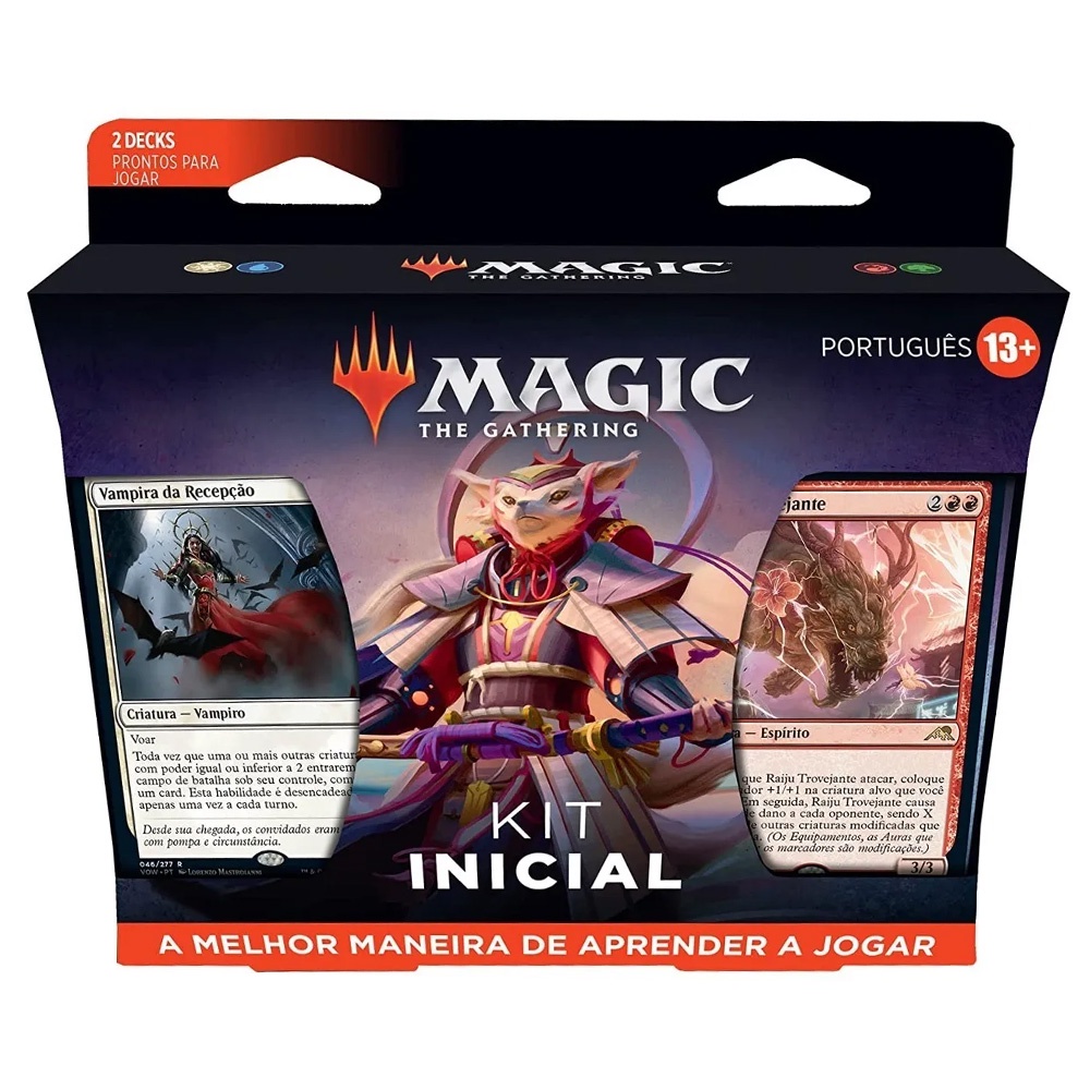 Starter Kit Magic 2022 - Kit Inicial com 2 Decks de 60 Cards | Shopee ...