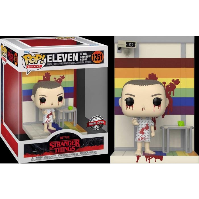 Funko Pop Eleven in the Rainbow Room - Stranger Things #1251 | Shopee ...