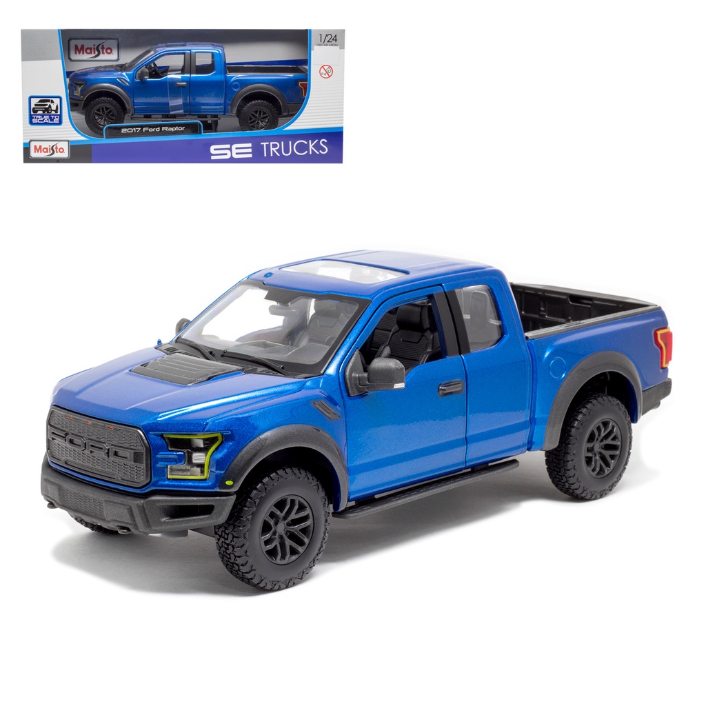 Miniatura Pickup Ford F150 Raptor 2017 1/24 Maisto SE Trucks | Shopee ...