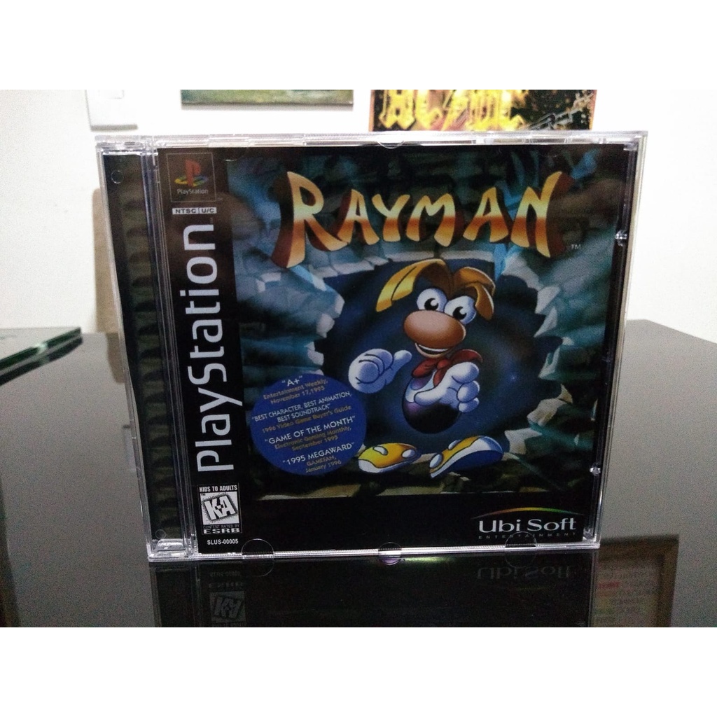 Rayman (Patch) PS1 - MIDIA PRETA | Shopee Brasil