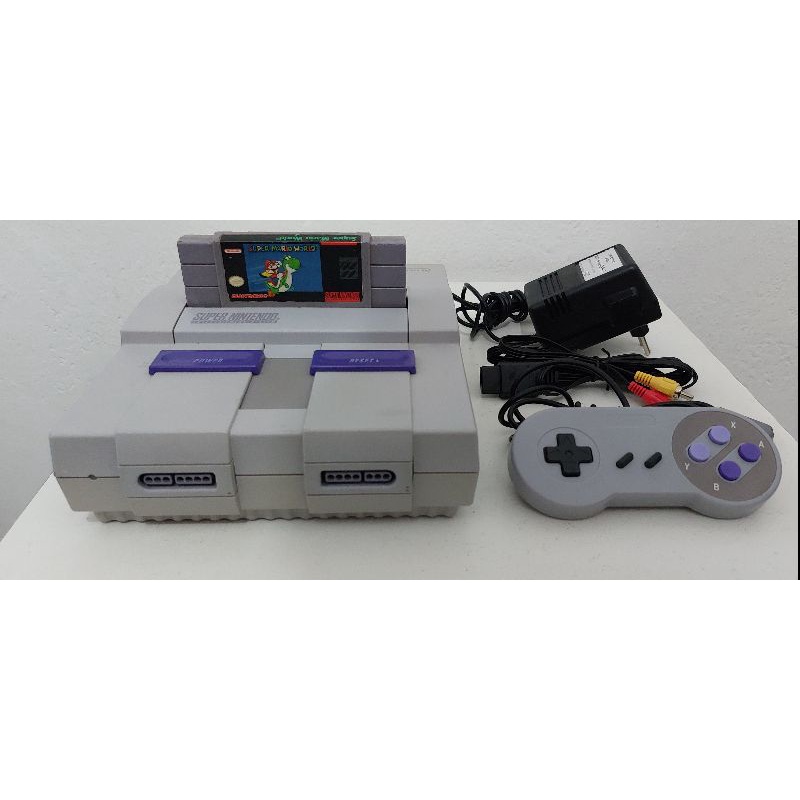 Super Nintendo SNES vídeo game clássico ou baby - Escorrega o Preço