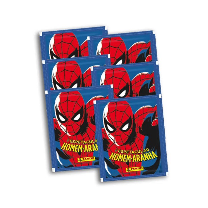50 Figurinhas Espetacular Homem Aranha 60 Anos = 10 Envelopes | Shopee Brasil