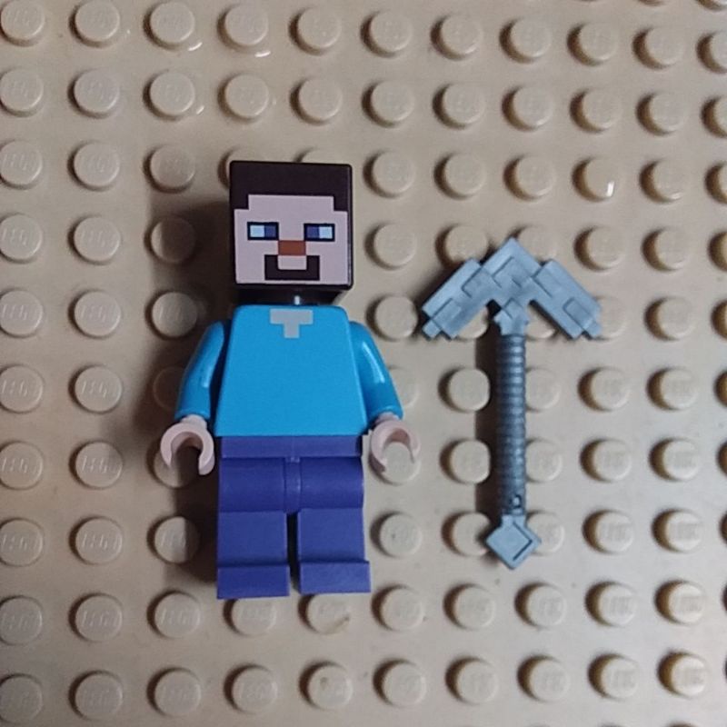 lego minecraft steve original picareta | Shopee Brasil