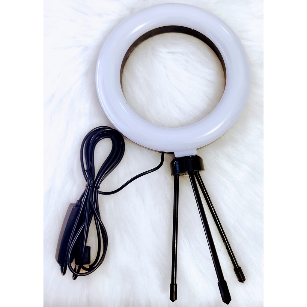 Iluminador Ring Light 6 Polegadas (16cm) com - Ideal para Influenciador Digital, Video ...