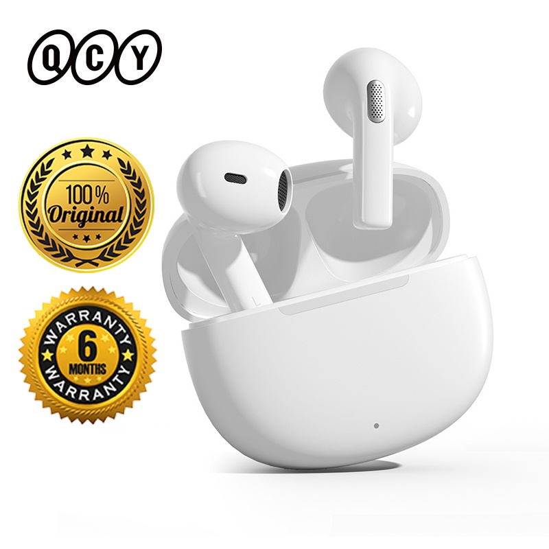 QCY T20/Ailypods Fone De Ouvido Sem Fio Bluetooth 5.3 Fones Com HD CALL IPX4 Waterproof Earphone ...