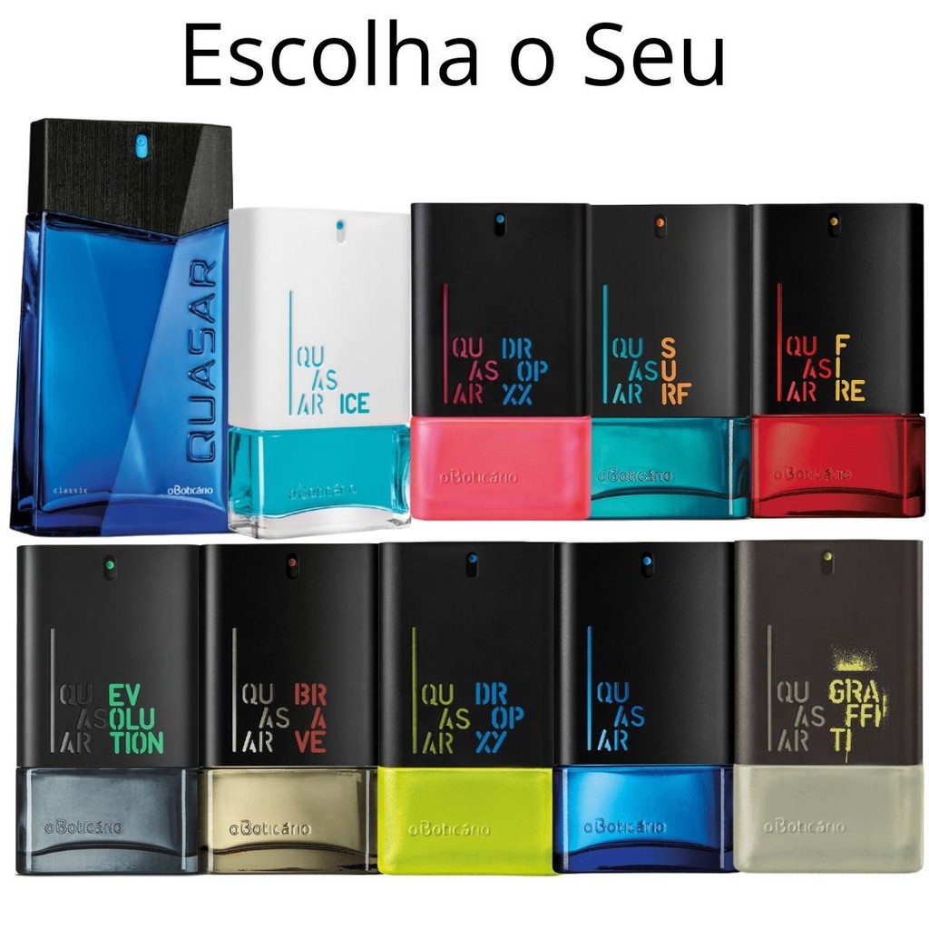 O Boticario Quasar 100ml e 125ml | Shopee Brasil