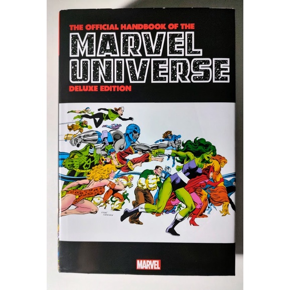 The Official Handbook of the Marvel Universe Deluxe Edition (Omnibus ...
