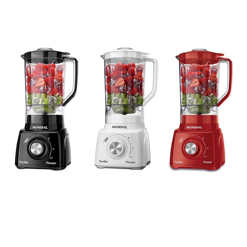 Liquidificador Mondial Turbo Power L-99 FB Com Filtro | Shopee Brasil