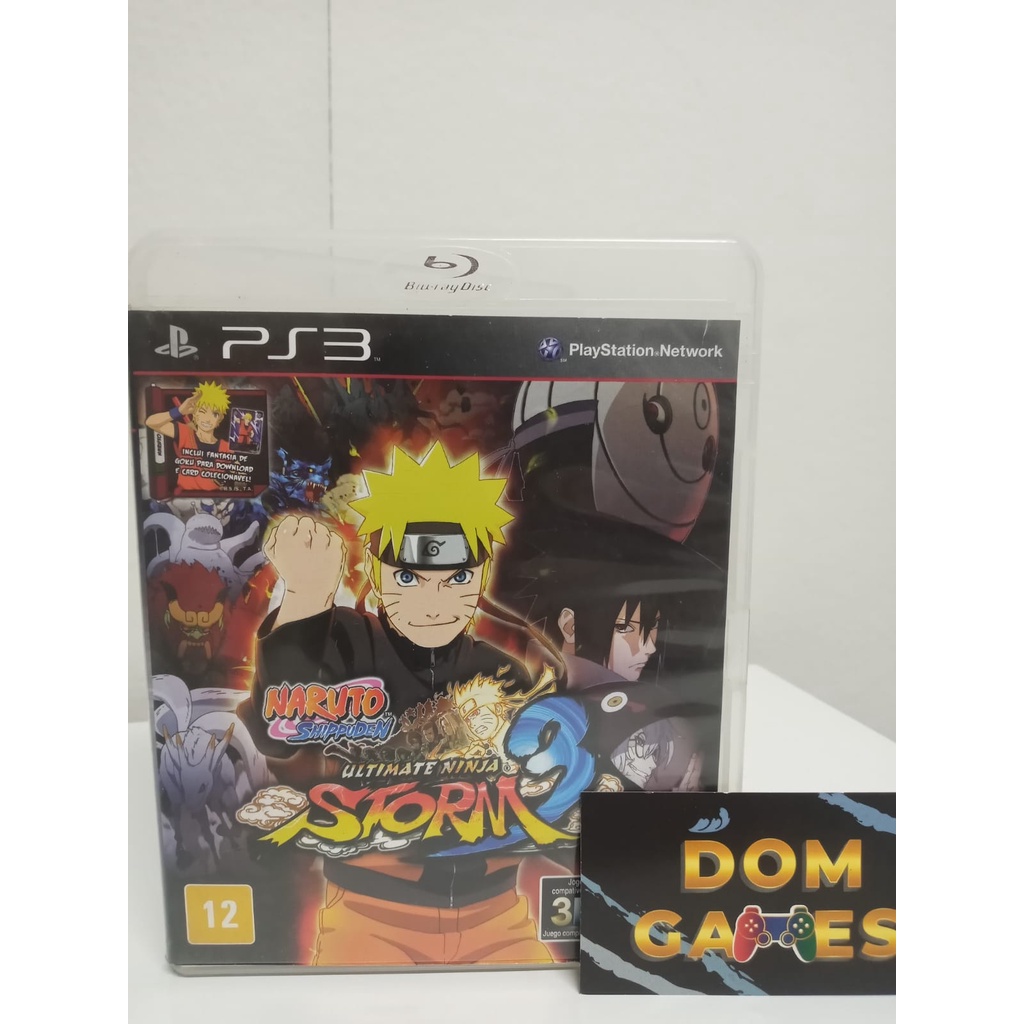 Naruto Shippuden Ultimate Ninja Storm 3 -PS3 - Usado | Shopee Brasil