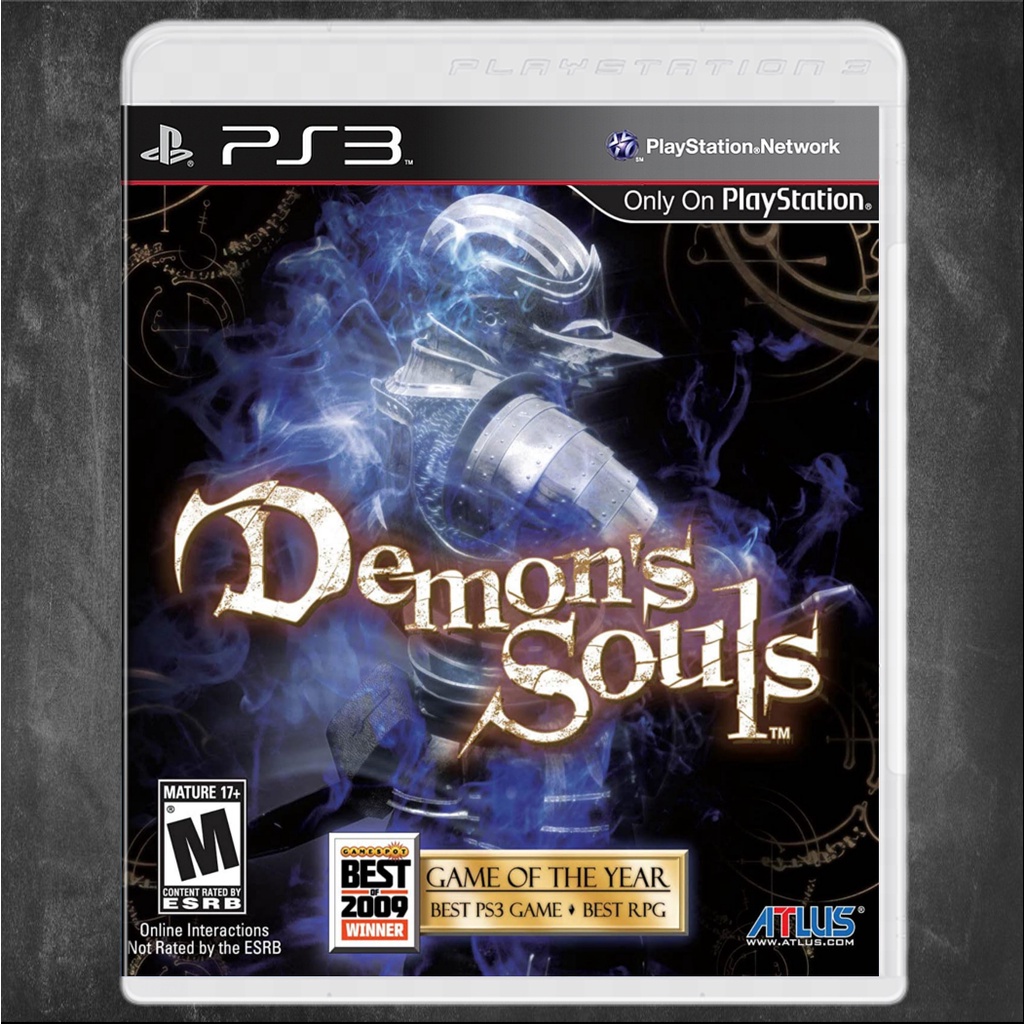 DEMON´S SOULS ("pai" do Dark Souls) - PS3 PSN Playstation 3 -- Original ...
