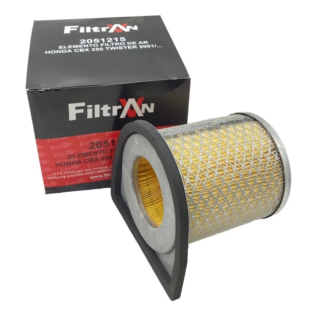 Filtro De Ar Filtran Honda Cb250 Nova Twister 2016 Em Diante ...
