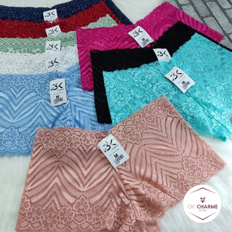 KIT de calcinha calesson PLUS SIZE E REGULAR todo em renda Premium ...