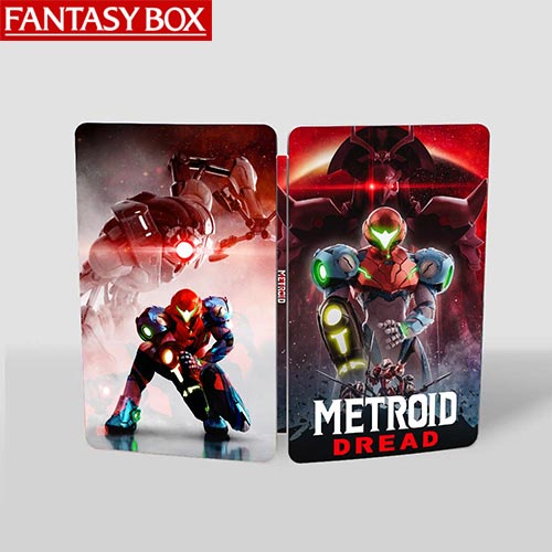 Steelbook Nintendo Switch Metroid Dread Estojo De Armazenamento Novo ...