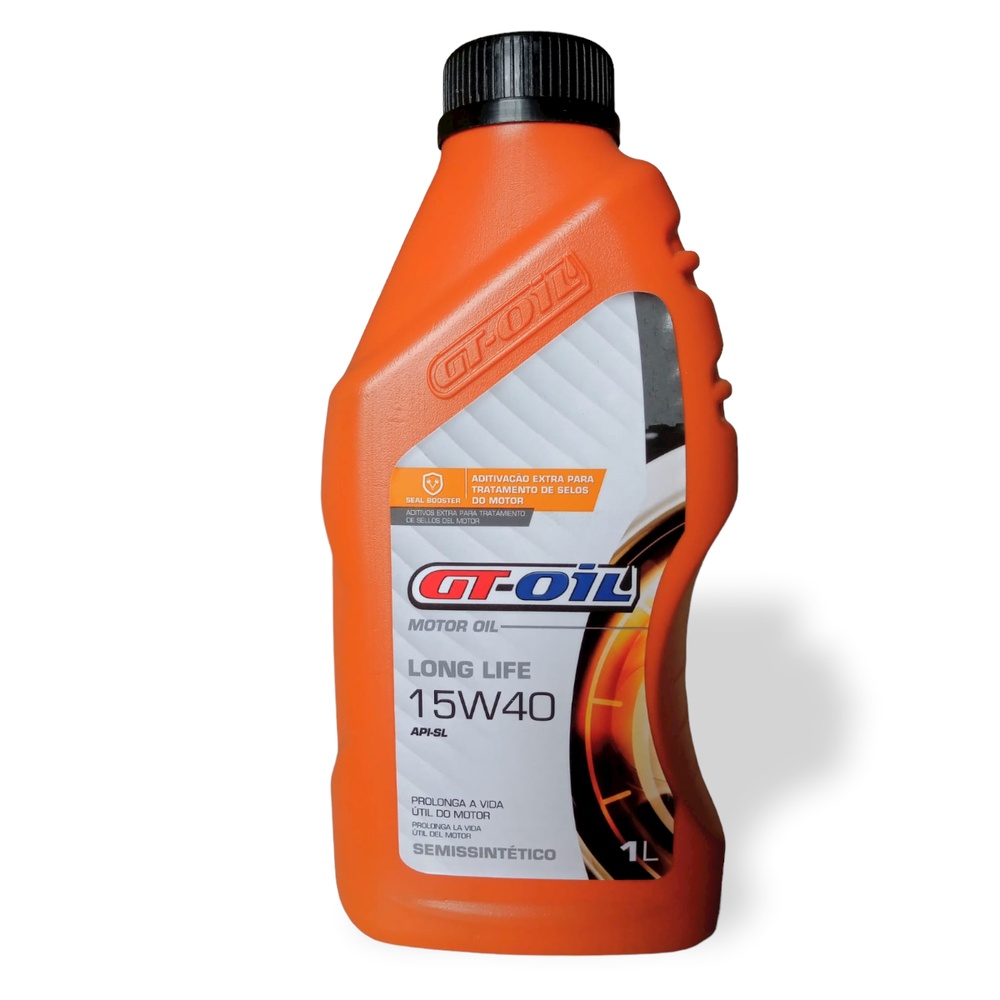 OLEO MOTOR 15W40 SEMI SINTETICO API-SL 1 LITRO GTOIL - Escorrega o Preço