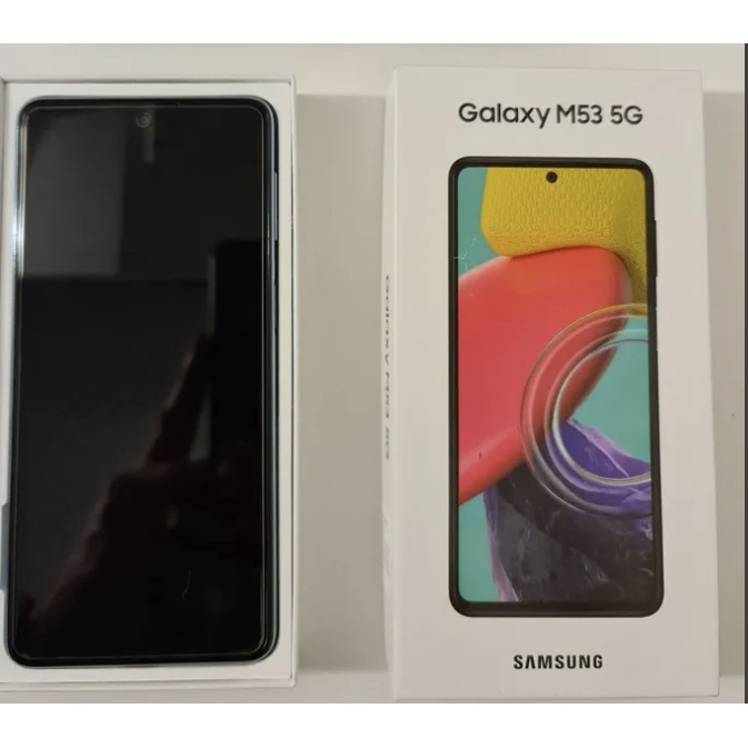 Novo Samsung Galaxy M53 5G Mobile Phone SIM Free Android Smartphone 8GB ...