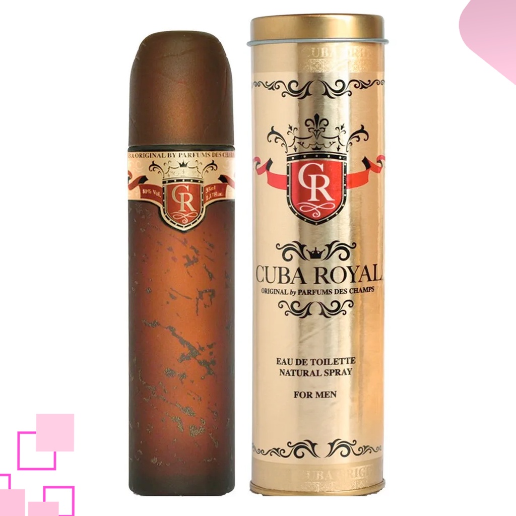 Perfume Cuba Royal Original By Parfums Des Champs 100ml Original E ...