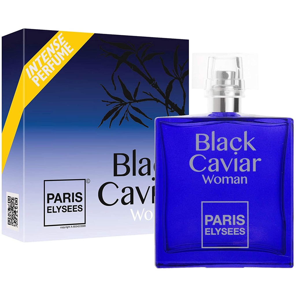 PERFUME BLACK CAVIAR WOMAN EDT 100 ML ORIGINAL E LACRADO - Desconto no ...