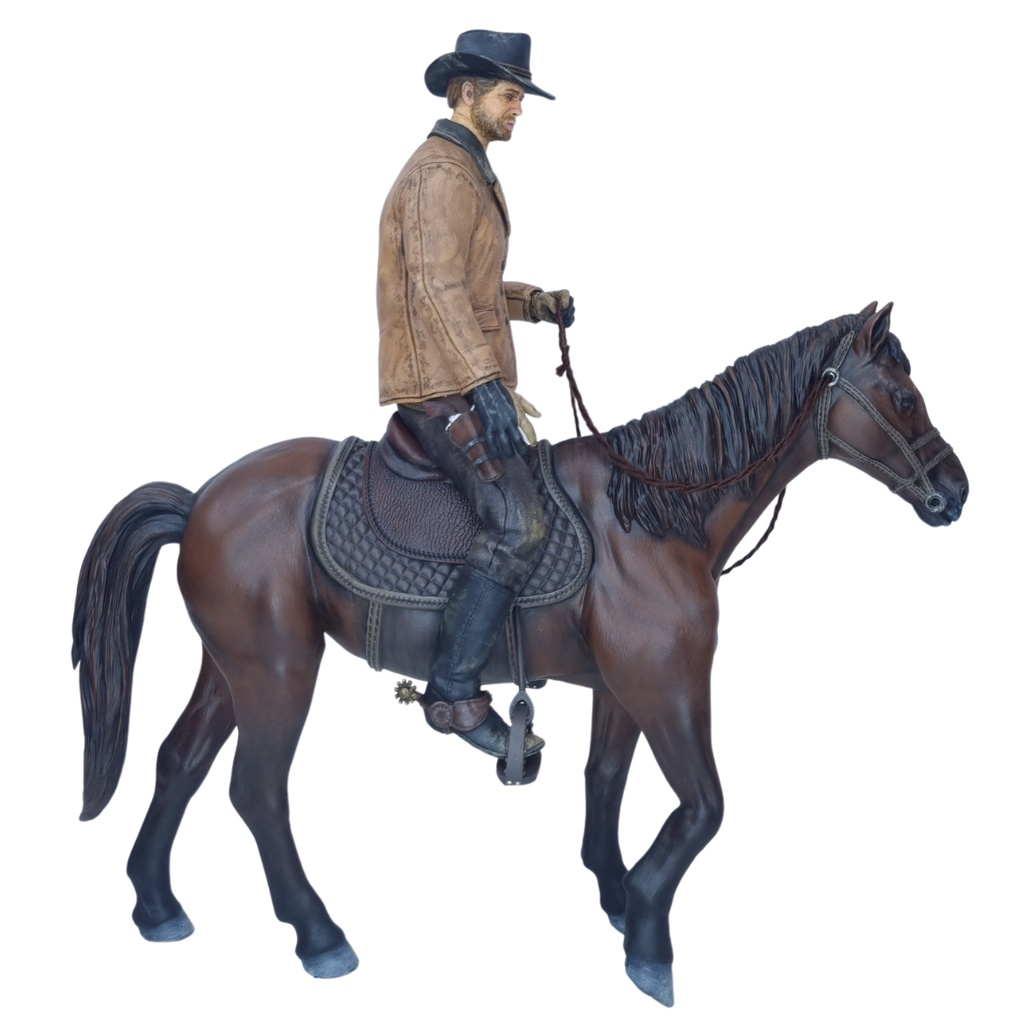 Arthur Morgan - Red Dead Redemption - Action Figure Fan Art - Faz a Boa!