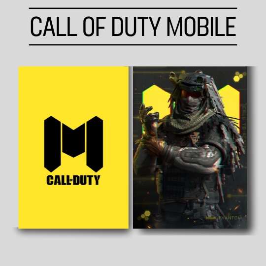Placa decorativa Call of Duty Mobile - Jogos & Games | Shopee Brasil