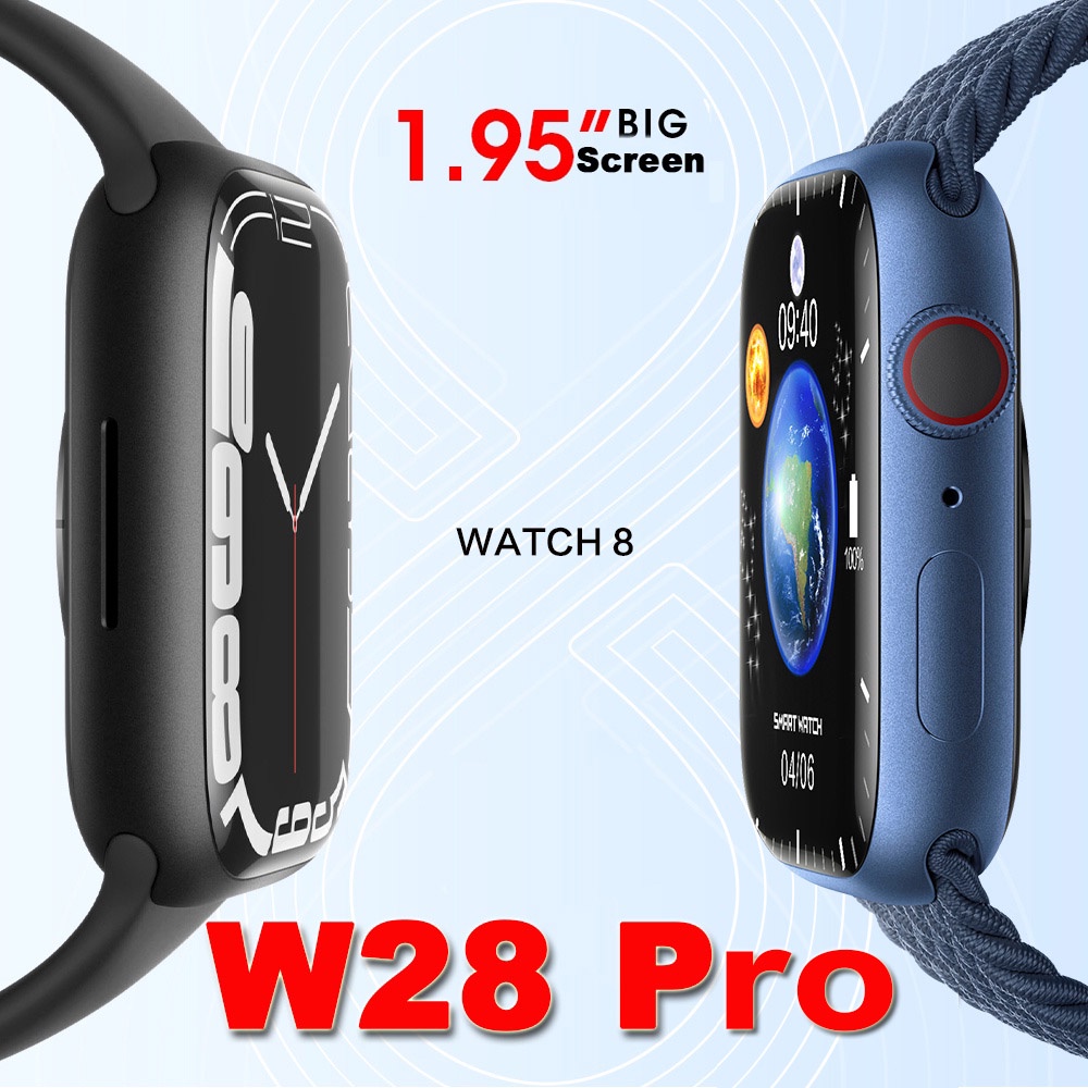 Nova Iwo W28 Pro Smart Watch Homens Chamada Bluetooth Personalizado Monitor De Sono Sem Fio ...
