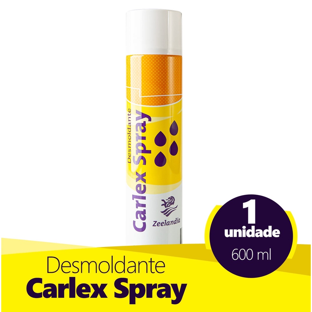 DESMOLDANTE UNTA FORMA CARLEX SPRAY 600ML | Shopee Brasil