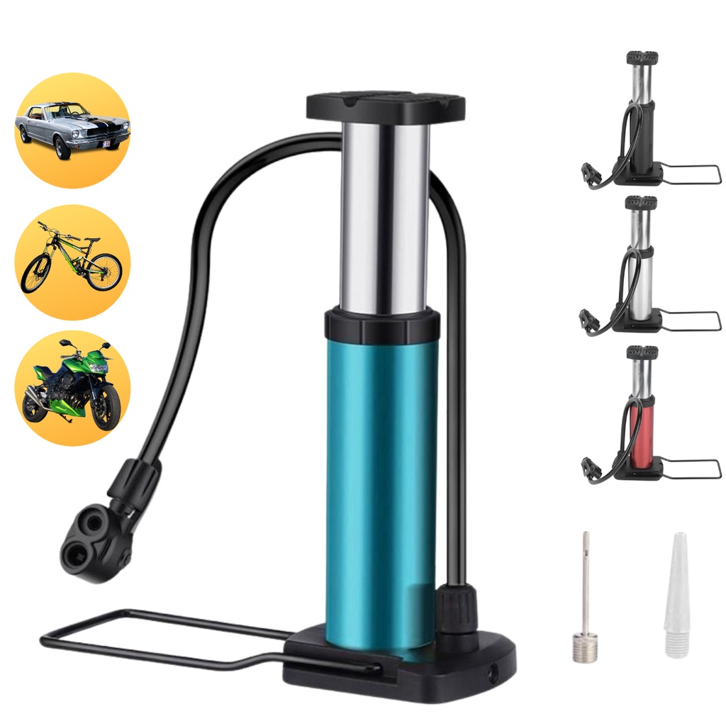 Bomba de ar manual pra encher pneu bike bicicleta pneu moto carro ...