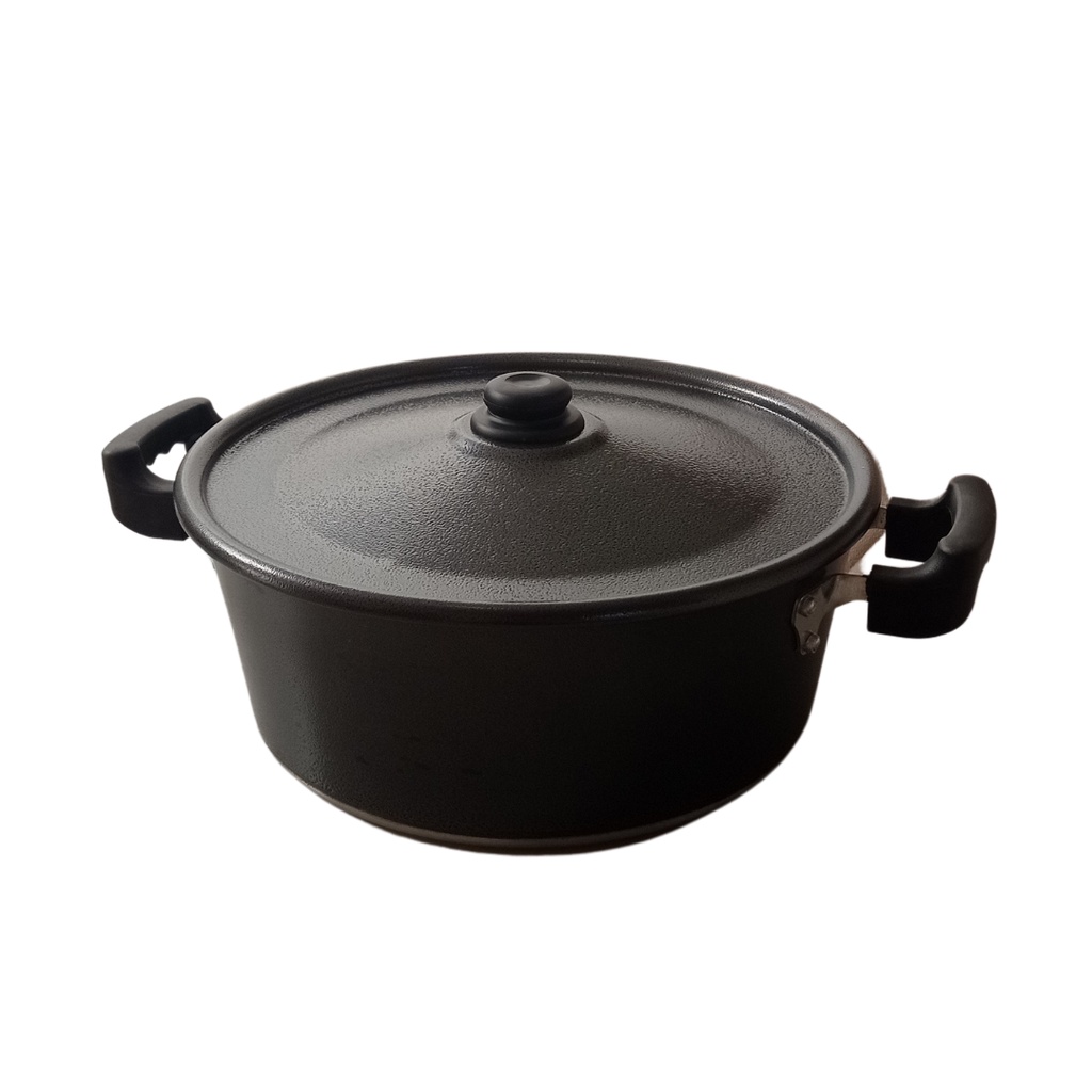 Panela Robusta Grossa 6,30 Litros Preta | Shopee Brasil