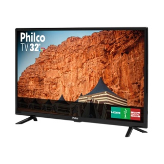 Smart TV LED 32" HD Roku Philco PTV32G70RCH 2 HDMI 1 USB Preta | Shopee ...