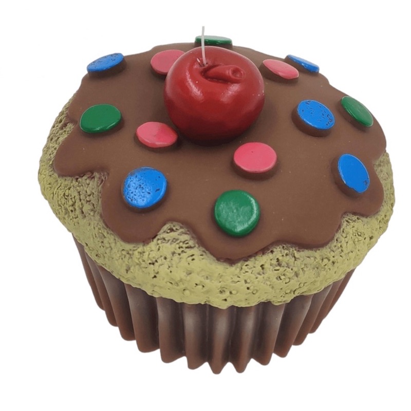 Mordedor Bolinho Cake Confetes de vinil com apito para cachorros e pets ...