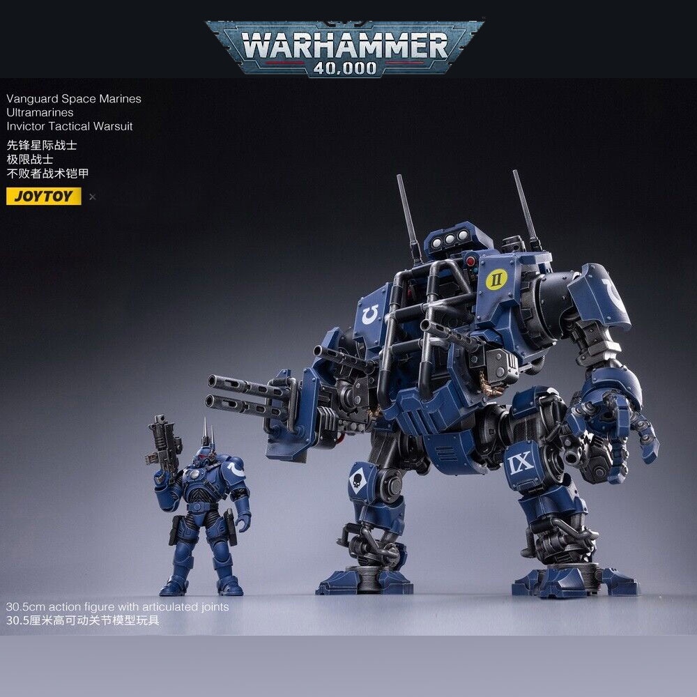 Dark Source Joy Toy Warhammer 40K Invictor Tactical Warsuit - Escorrega ...