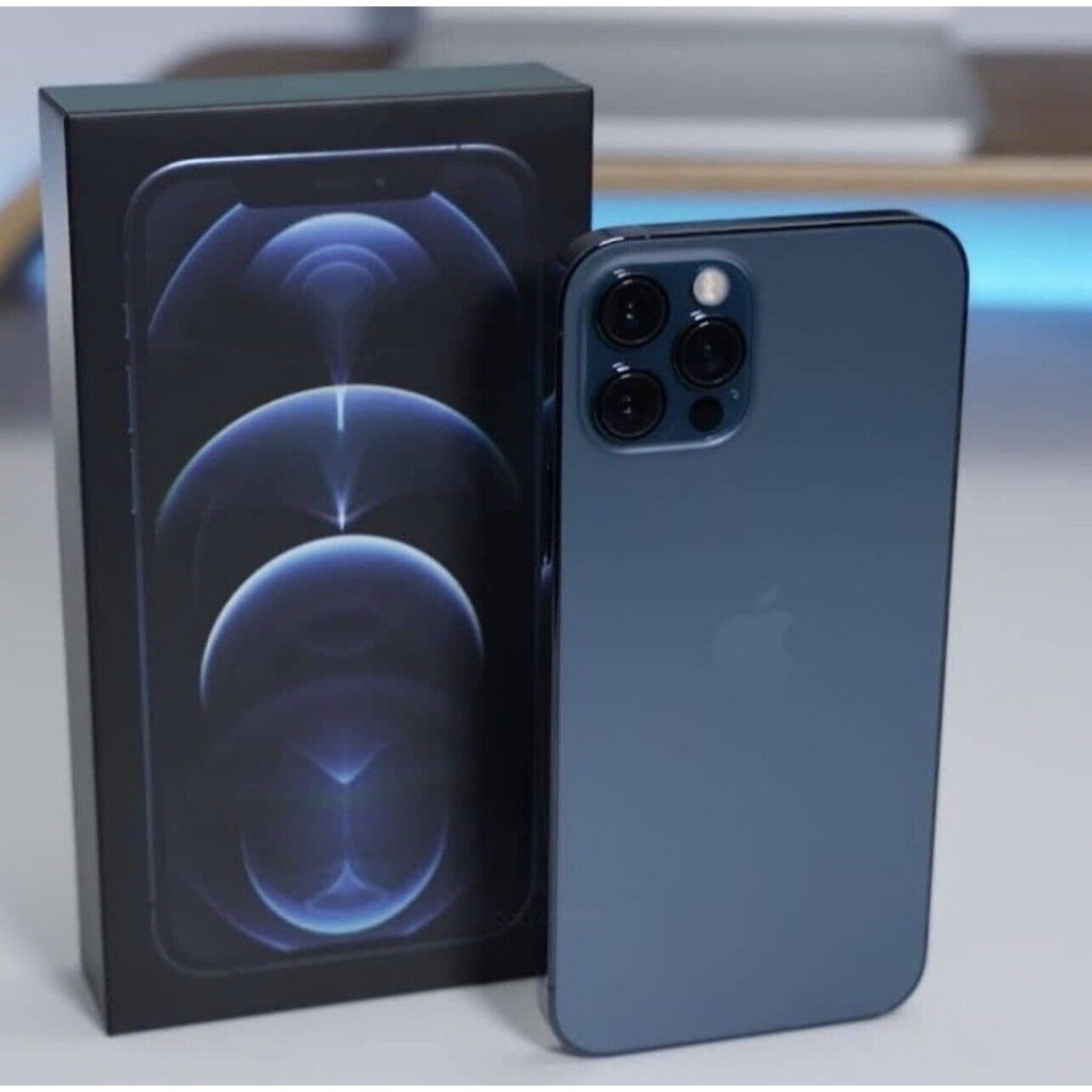 iPhone 12 Pro Max - Azul Pacífico - 256 GB - Desbloqueado | Shopee Brasil