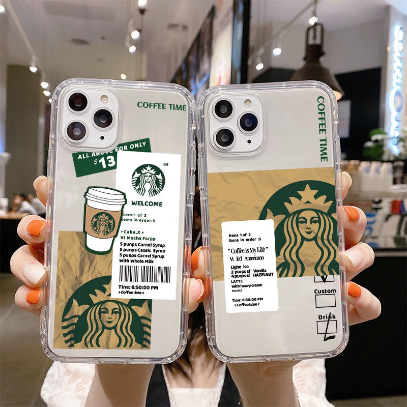 Caixa Telefônica Starbucks Super Mario IPhone 14 13 12 PRO 12 mini 11 ...