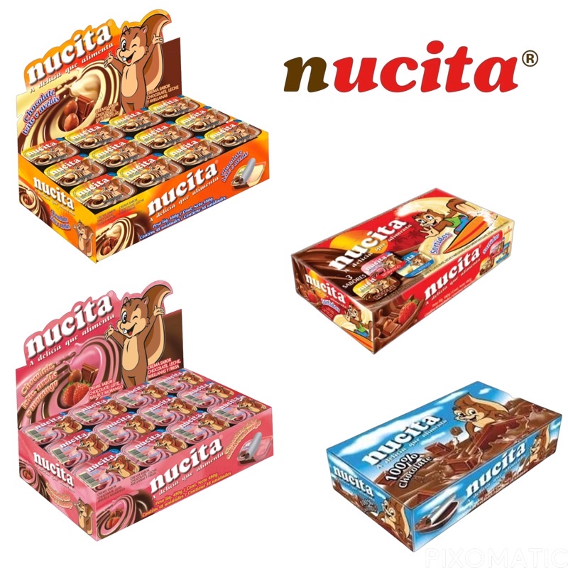Nucita Sabores 480g (48unx10g) | Shopee Brasil