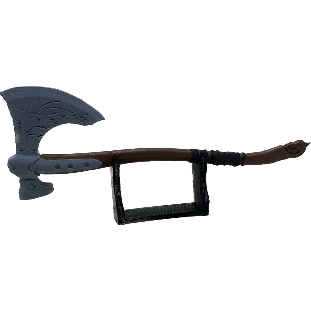 Machado Leviathan Kratos God Of War Tamanho Real Resina - Escorrega o Preço